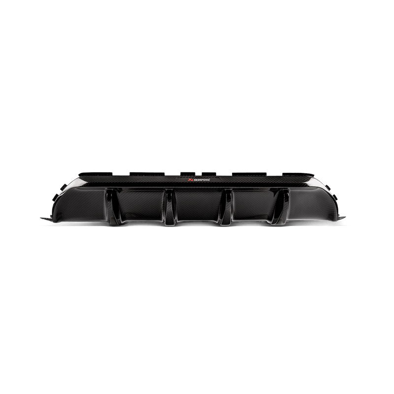 AKRAPOVIC REAR CARBON FIBRE DIFFUSER - GLOSS WITH RED/WHITE LOGO - BMW ...